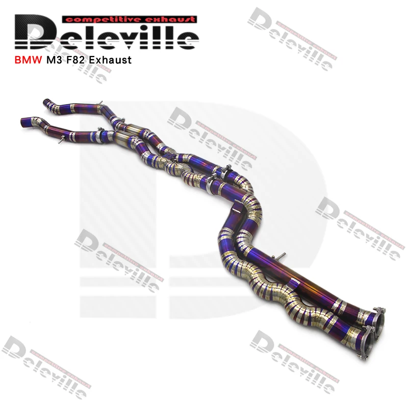Performance Midpipe For Bmw M3/m4 F80 F82 F83 S55 Titanium Valve ...