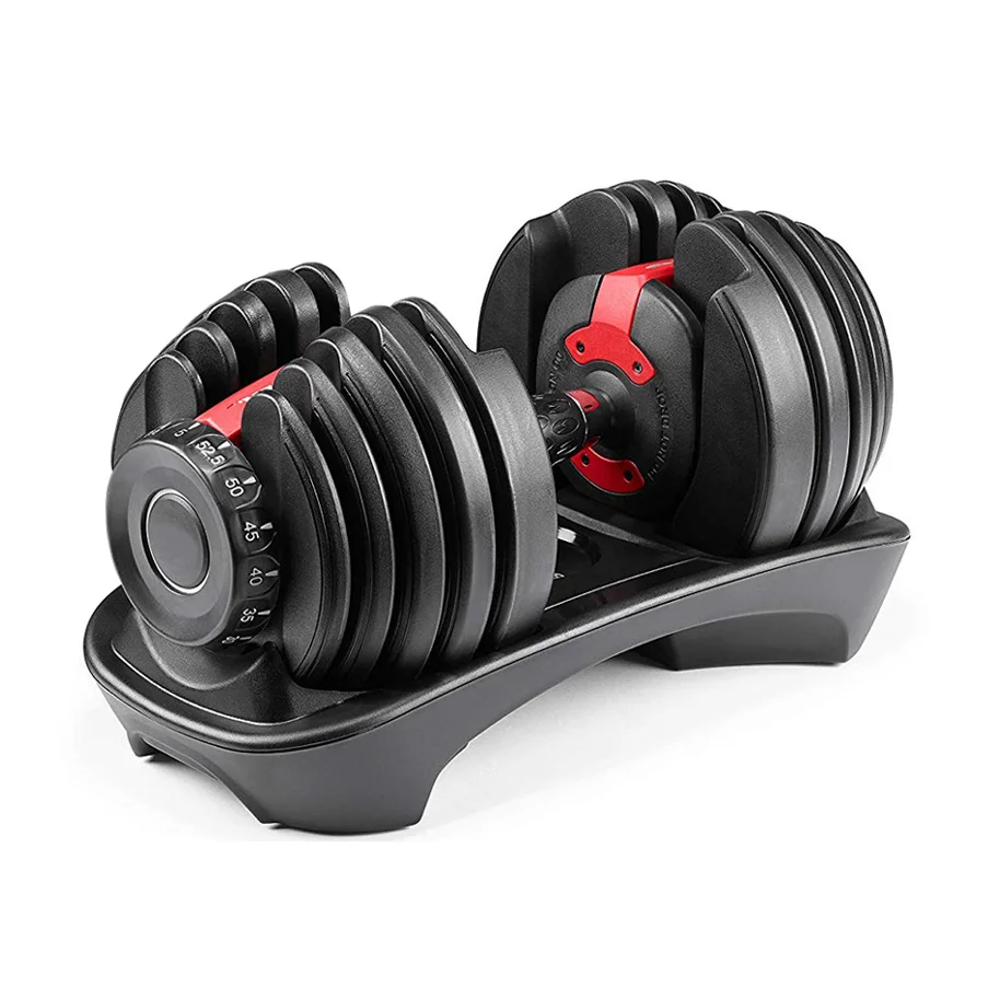 Adjustable Dumbbell 24kg 52 Lbs Smart Gym Strength Dumbbell That Can ...