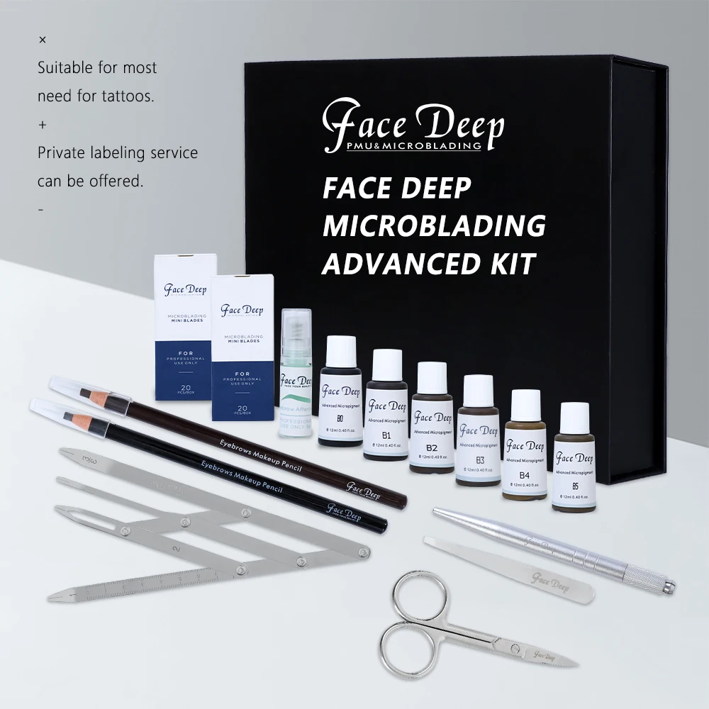 Wenshen Customized Microblading Kit Permanent Makeup Training Set ...