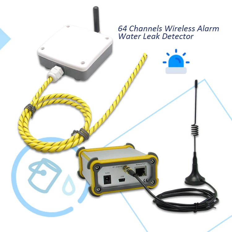 Water Leak Detector Alarm Water Leak Sensor Pipe Leakage Detector ...