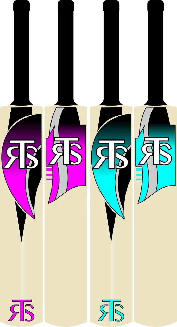 Alibaba.com: Indoor Cricket Bat Stickers in 3 Colors, Embossed Design ...