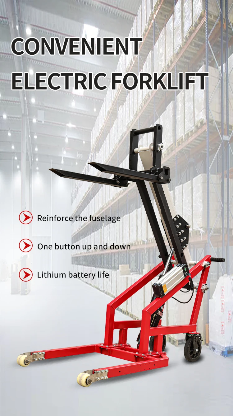 Portable Electric Forklift - Efficient High-Capacity Handling