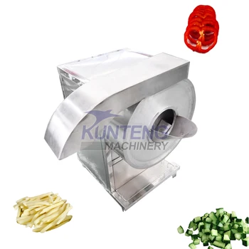 Stainless Steel Commercial Electric French Fries Potato Slicer Pumpkin ...