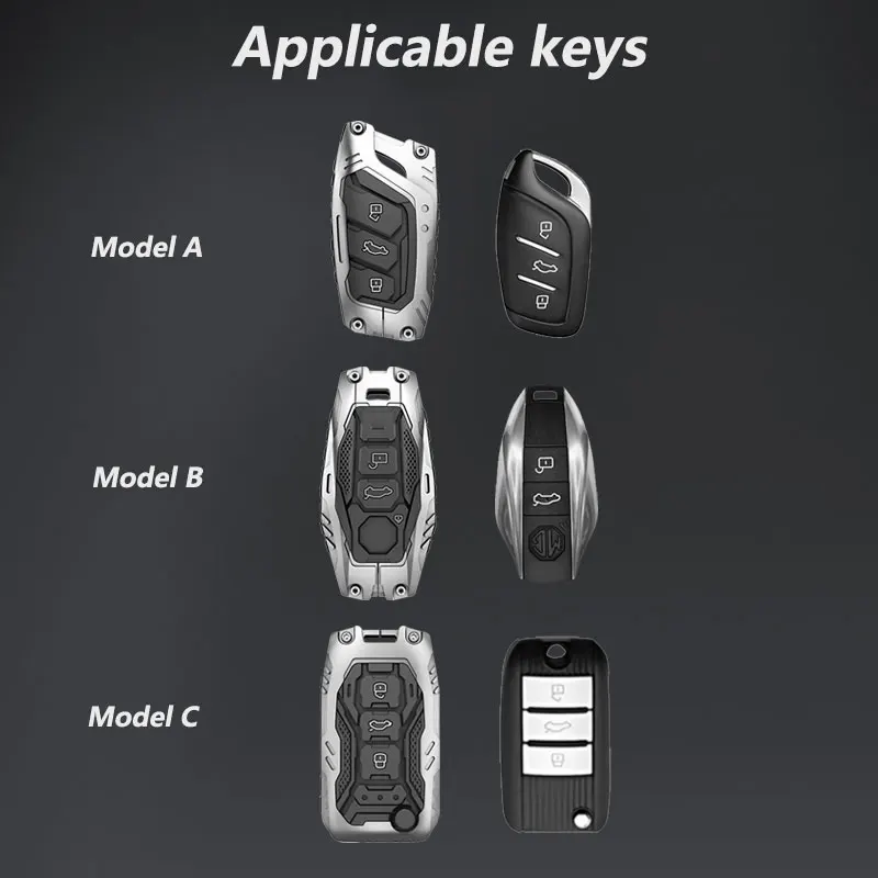 Fit for MG FLIP KEY MG5 MG3 NEW MG HS MG4 MG5 MG7 RX5 Metal Car Key ...
