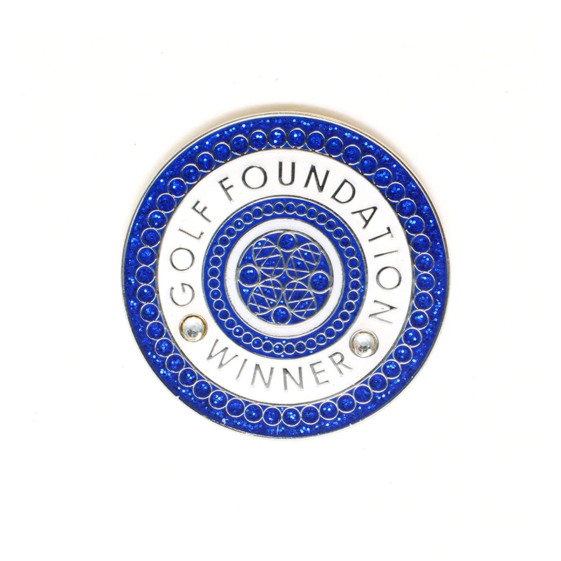 Custom Enamel Golf Ball Marker Customized Logo High Quality Embossed ...