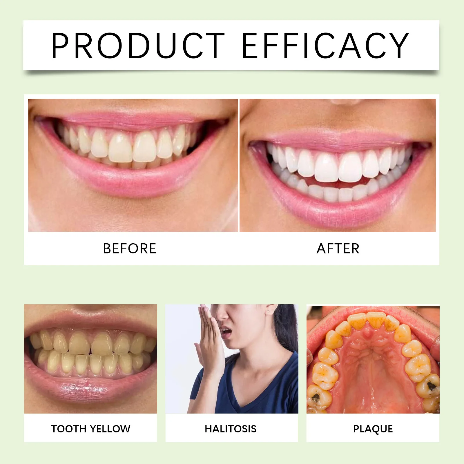EELHOE Volcanic Ash Toothpaste for Teeth Cleaning and Whitening Gentle ...
