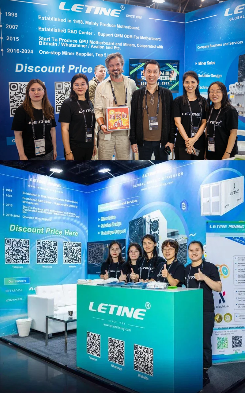 Bitmain Antminer Alph AL1 AL1 Pro Black3 16.6T 3730W Iceriver AL3 Asic ...