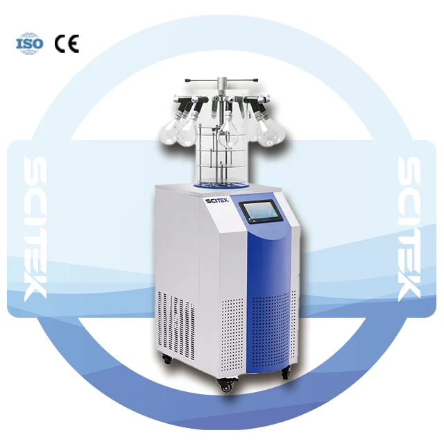 SCITEK Vertical Freeze Dryer -80 Degree Freeze Dryer Machine for Food ...