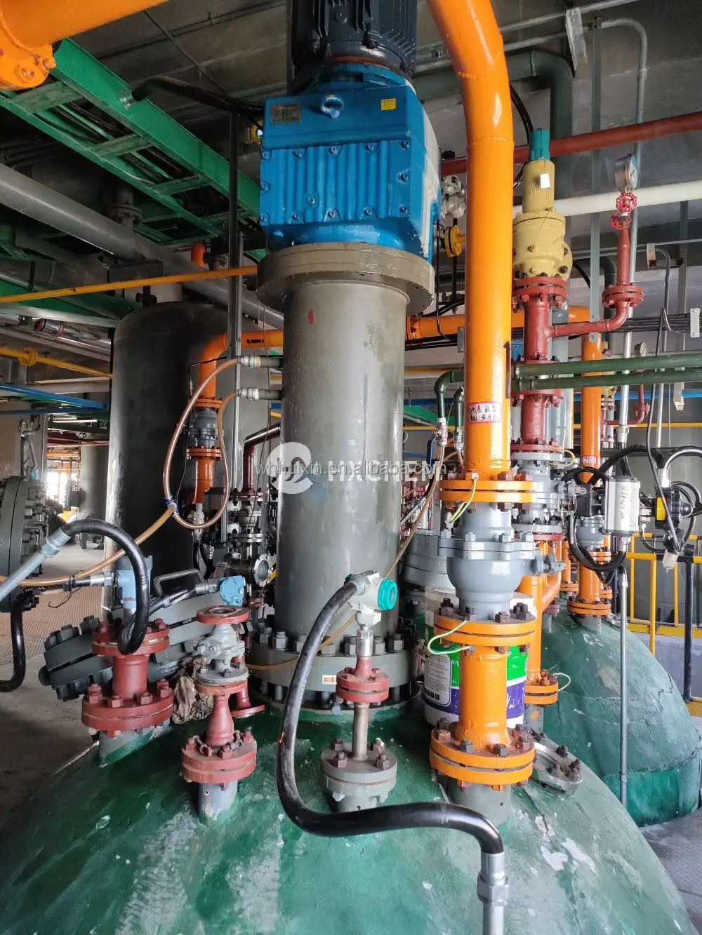 8000l Stainless Steel Cladding Mechanical Seal Chemical Reactor - Buy ...