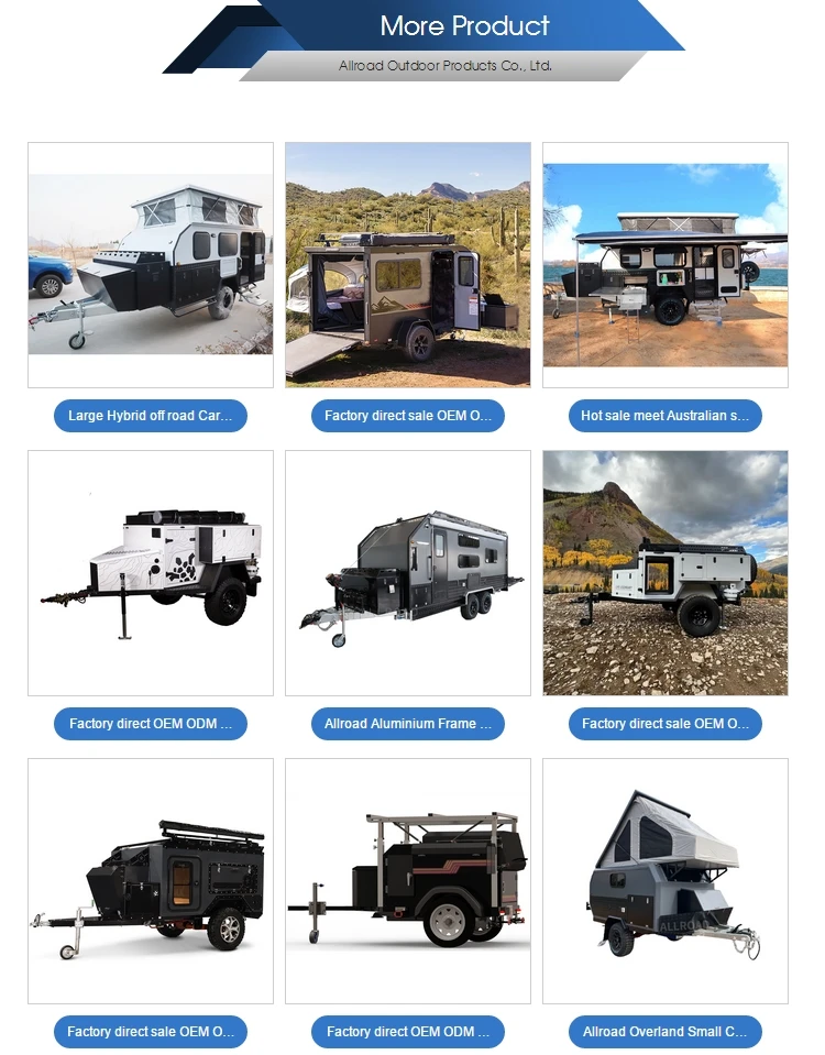 Multifunctional Overland Travel off Road Camper Tool Box Trailer with ...