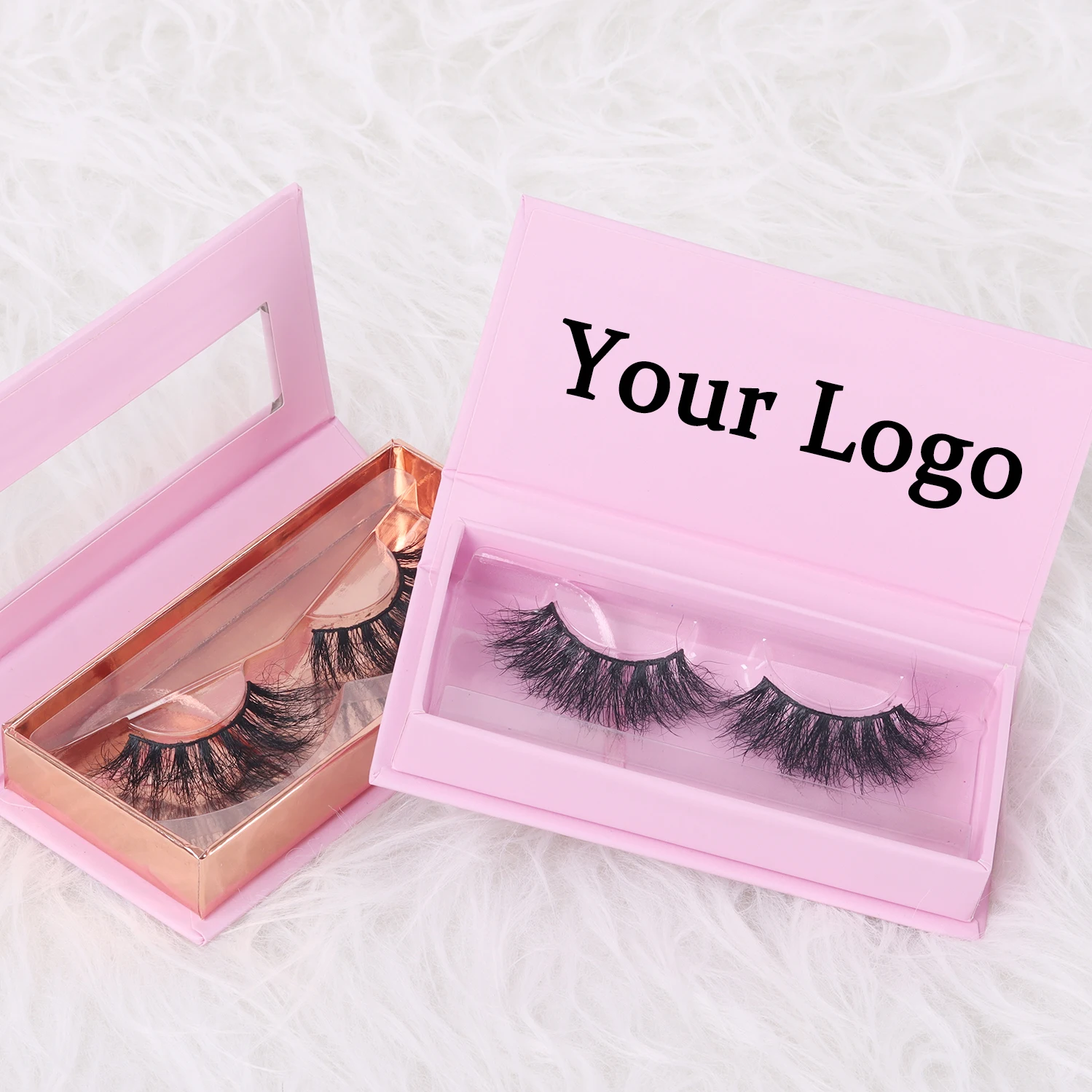 Wholesale Luxury 3d Natural Eyelashes Private Label Strip Lashes Self ...