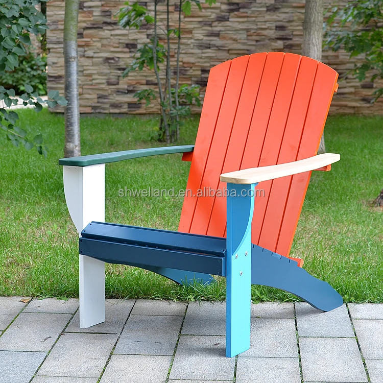 Classic Wooden Outdoor Bench With Sector Back,Arced Seat And Wagon ...