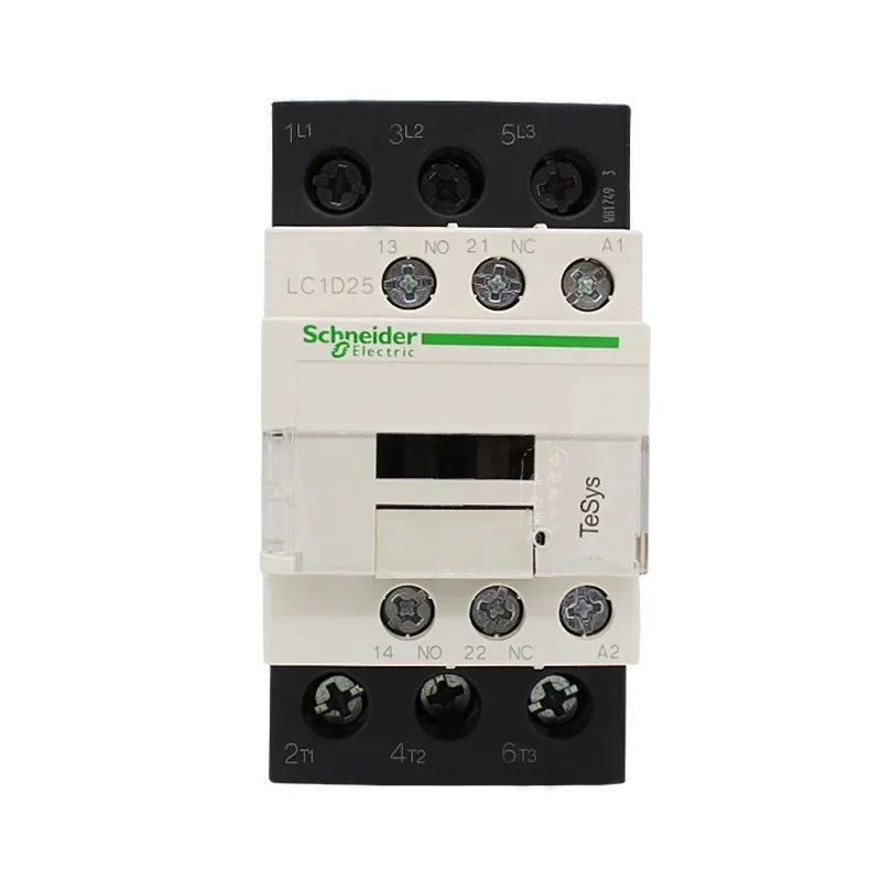 Schneider Three-pole Ac Contactor 220v 3p 3 Phase 50/60hz Lc1d25 Lc1d32 Lc1d38 24v 110v 220v 380 ...