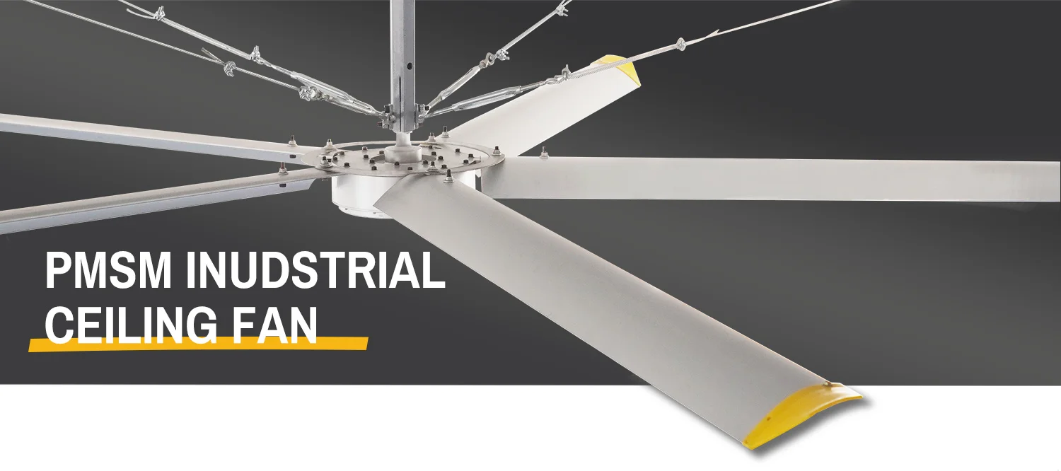 PMSM Motor Ceiling Fans for Poultry Farm Houses Efficient Ventilation ...