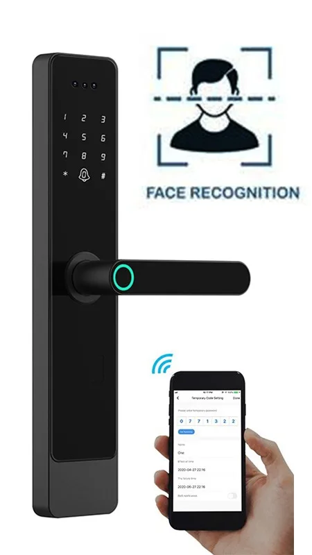 Smart Lock Fingerprint Intelligent Digital Smart Home Tuya Ttlock Smart ...