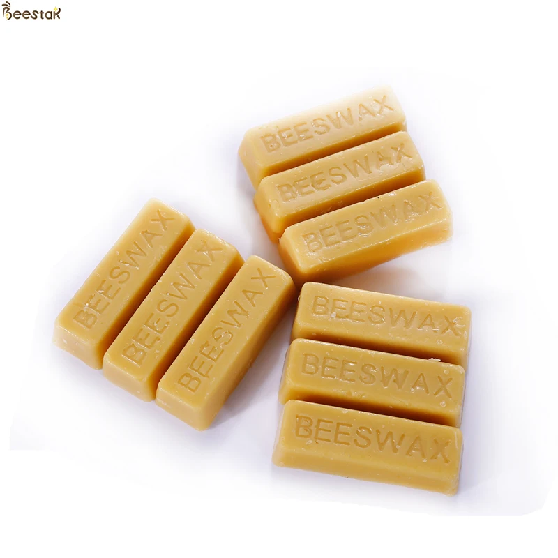 100% Pure Yellow Beeswax Bar - Ideal for Candles & Cosmetics
