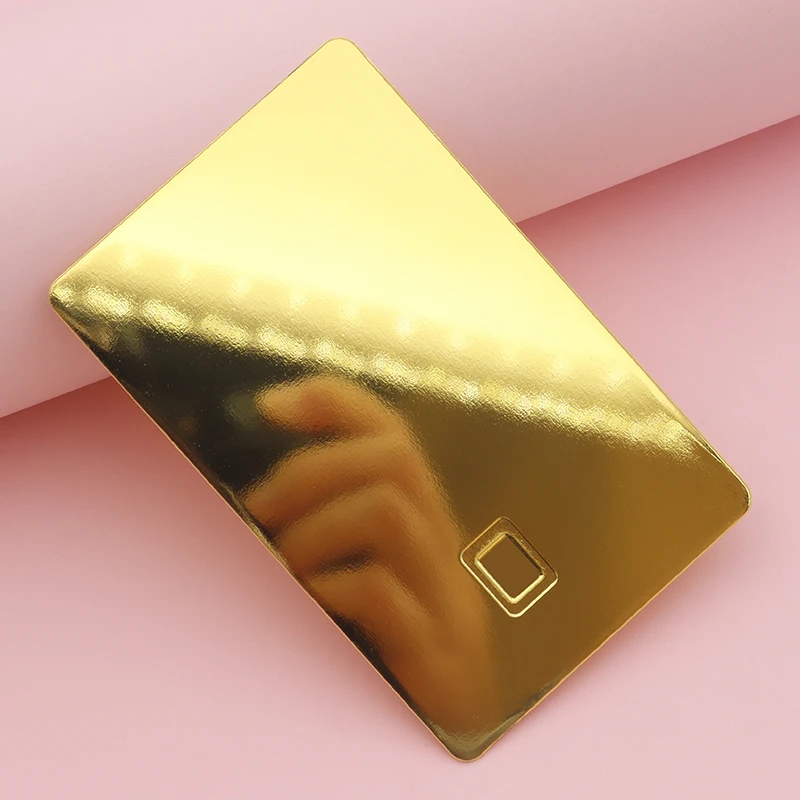 Laser Engraved Debit ATM VISA Cards - Customizable 24k Gold