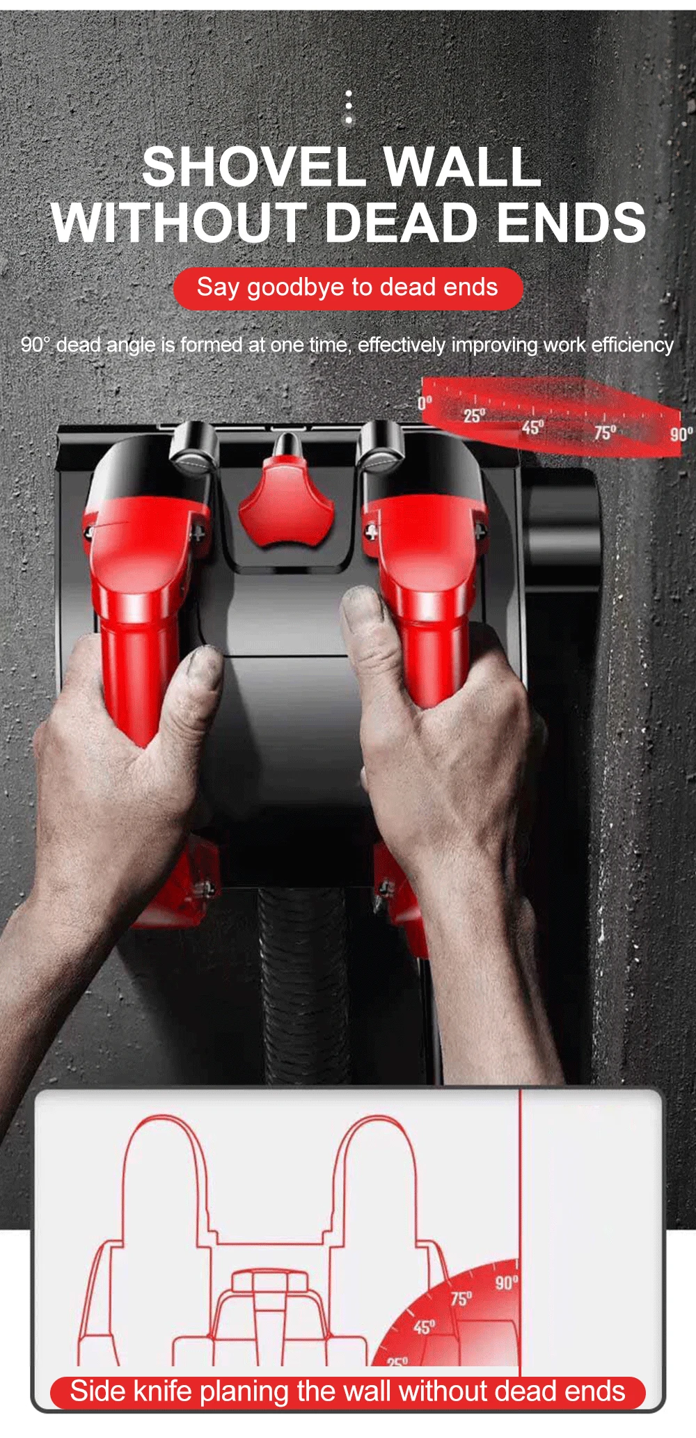 Professional Wall Planer - Efficient Wall Skinning Machine