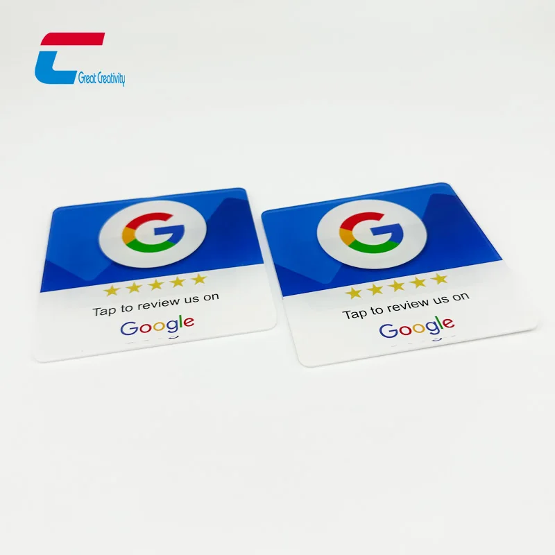 Nfc Tap Cards Programmable Nfc Card Google Advice Ntag213 Ntag215 ...