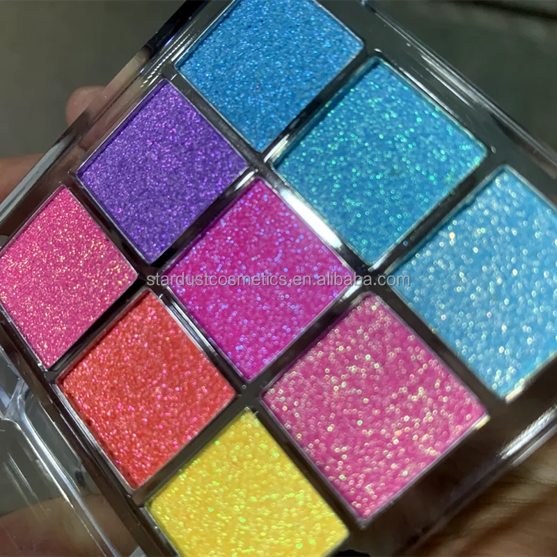 9 Colors DIY Palette Duochrome - Multiduochrome Eye Makeup