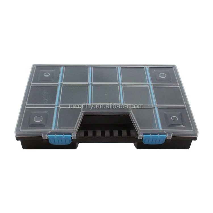 Cheap Price 12 Compartment Plastic Storage Box for Crafts, Beads, and ...