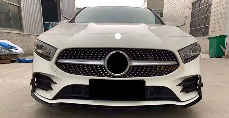 A45 Performance aero Kit Splitter Lip Front Bumper air Vent for ...
