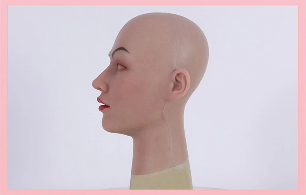 Realistic Fake Mask - Lifelike Silicone Female Beauty Mask