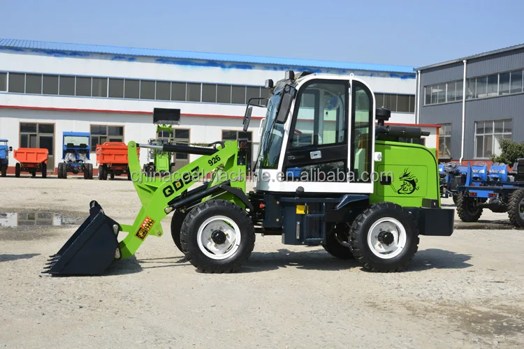 Tractor Backhoe Loader Low Fuel Consumption Mini Engineering Machine ...