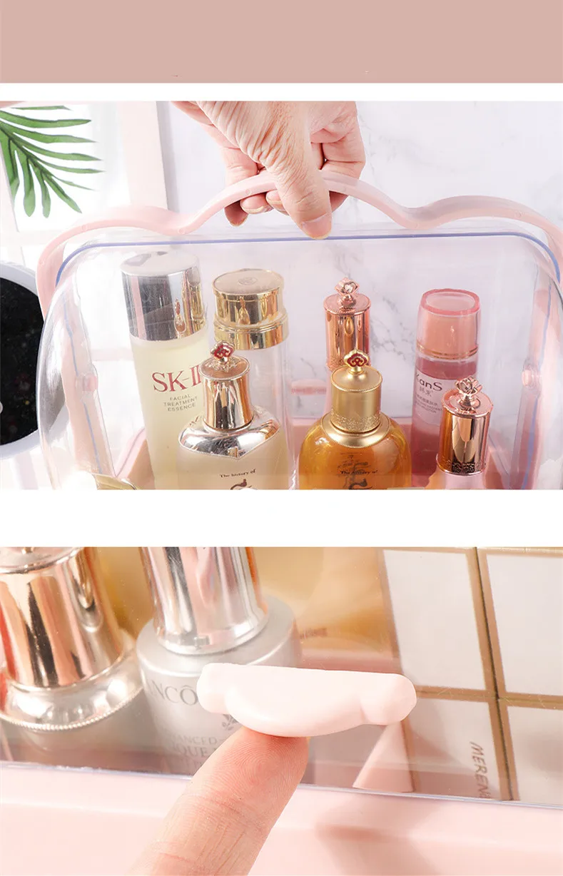 2021 New Arrival Fashion Transparent Makeup Display Case Luxury ...