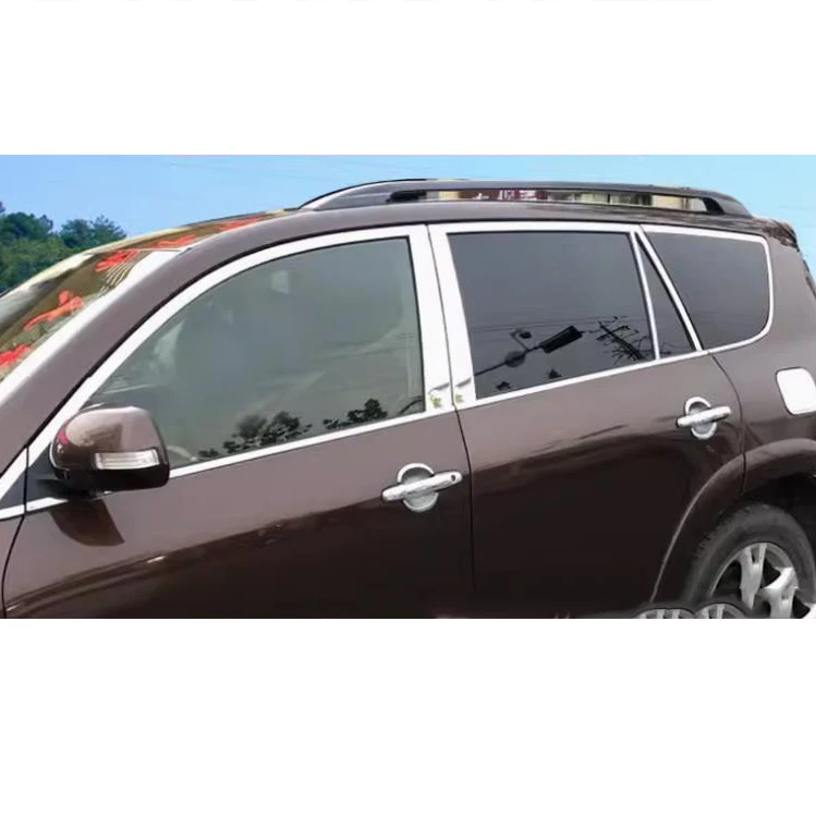 Stainless Steel Car Window Trims Decoration For Toyota Rav4 2008 2009 ...