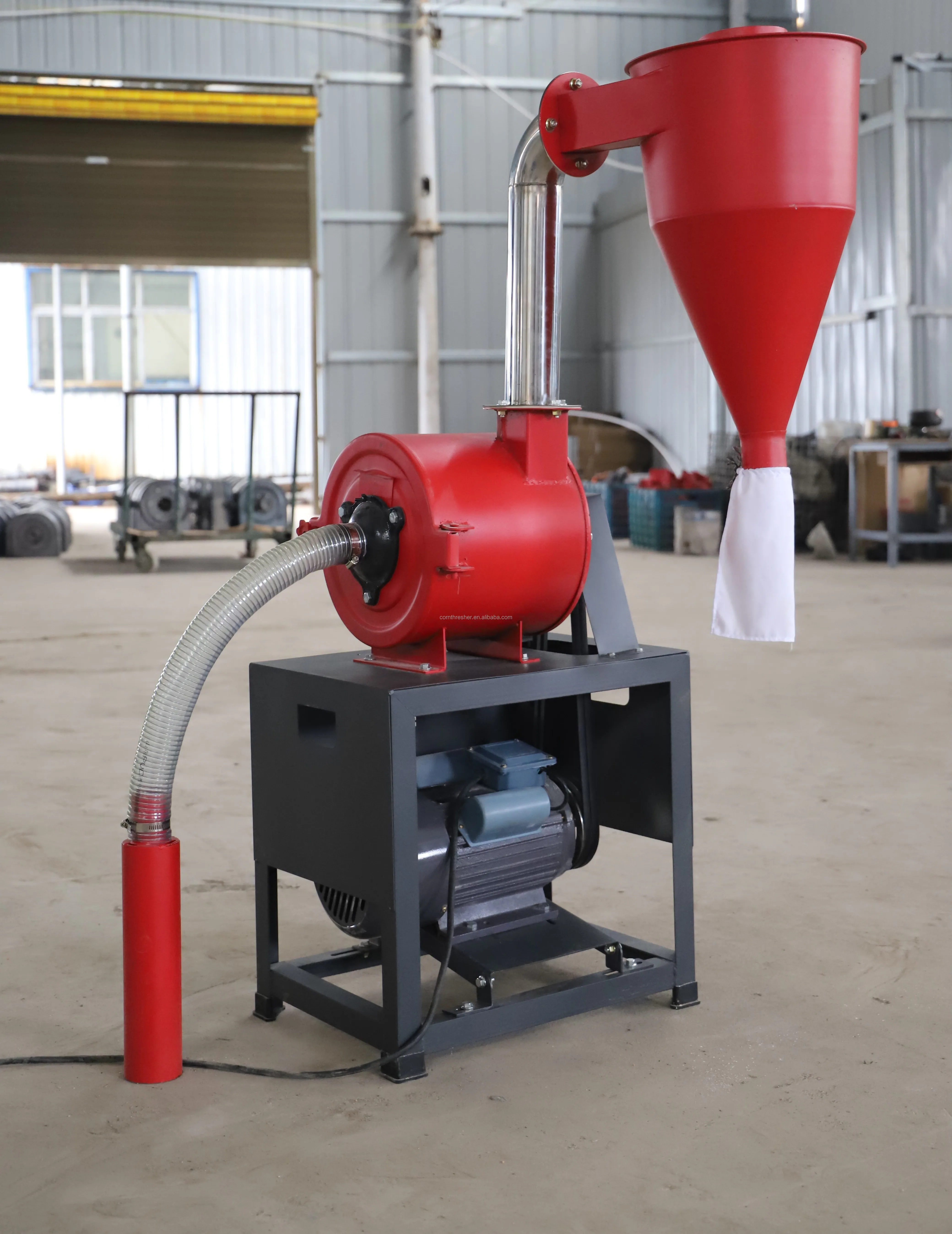 Self Priming Livestock Animal Feed Maize Grain Corn Cob Wheat Rice Claw ...
