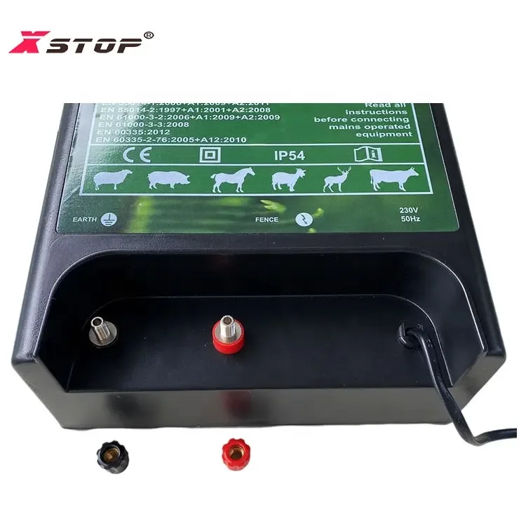 15J 200KM Solar Fence Powered Energizer for Livestock Safety