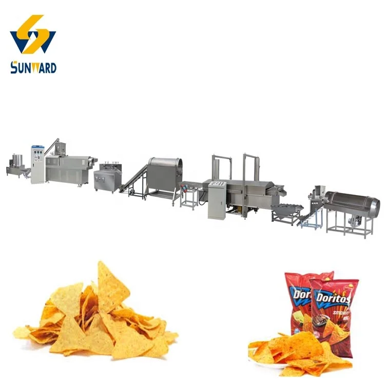 Automatic Wheat Flour Fried Snacks Production Line
