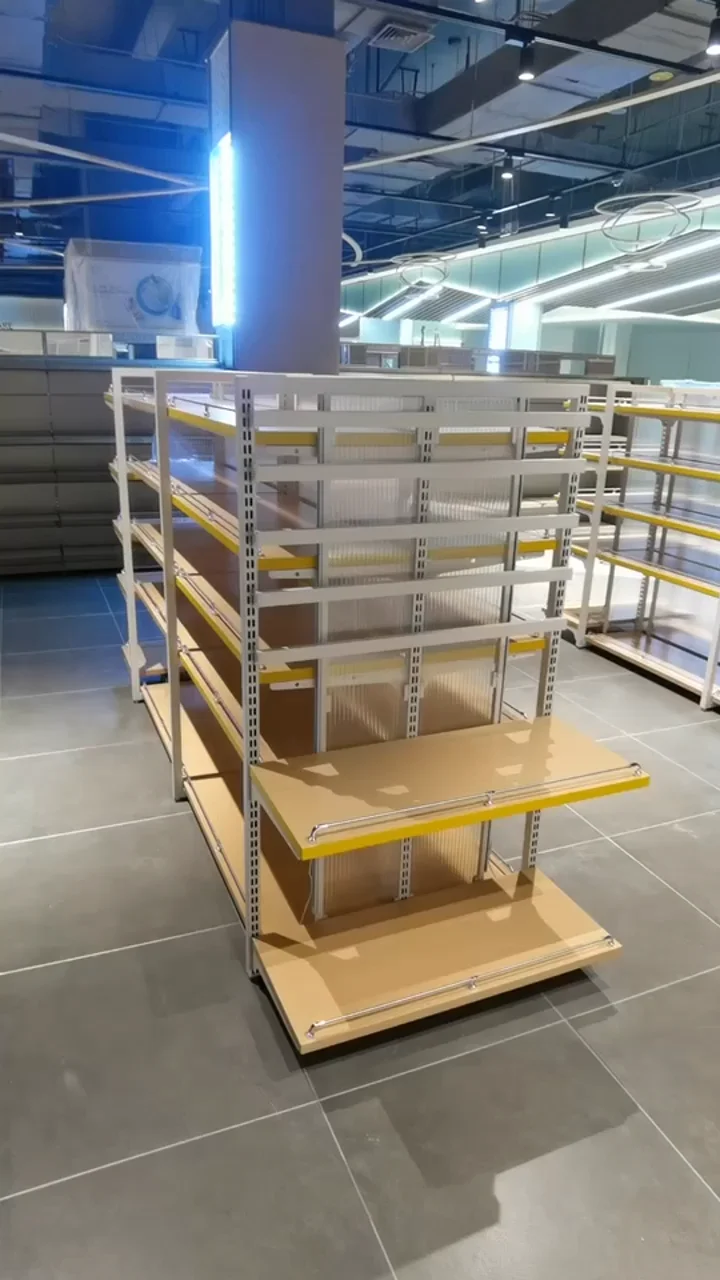 Xinderunda Heavy Duty Supermarket Metallic Shelves /store Display Racks ...