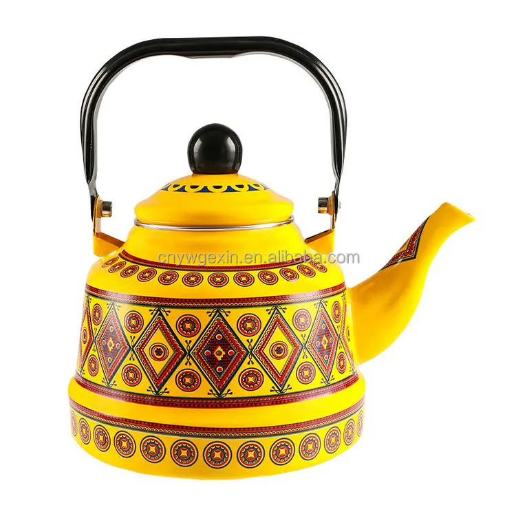 Enamel Kettle Manufacturer Middle East Custom Design Decal Printing ...