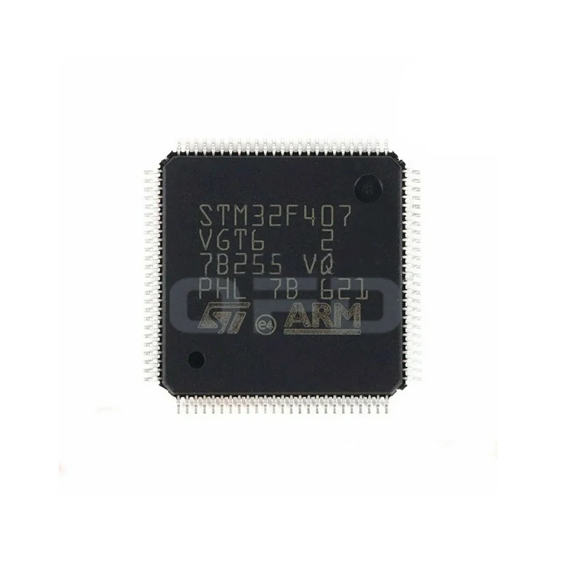 Stm32f407vgt6 Original Lqfp100 Ic Chip Microcontroller Ic Programming Stm32 Stm 32 Stm32f ...