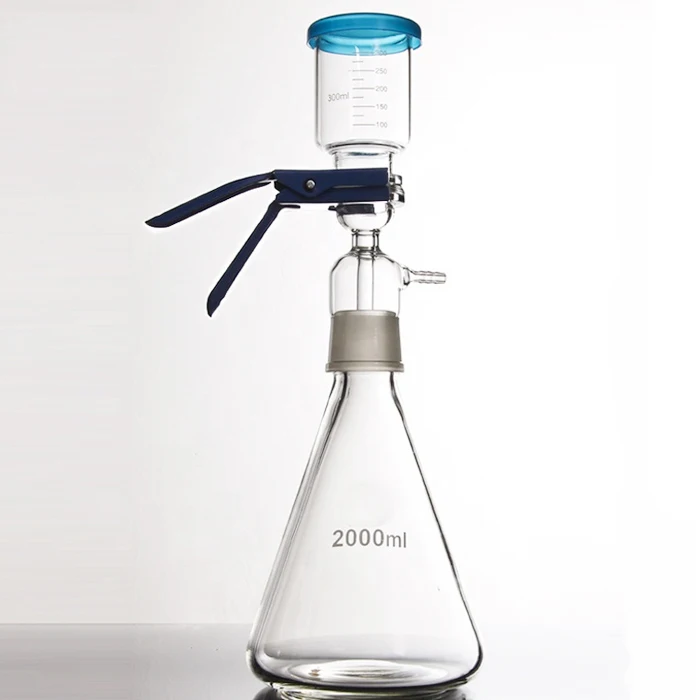 Tiandi Lab 2000ml Glass Vacuum Filter Solvent Apparatus