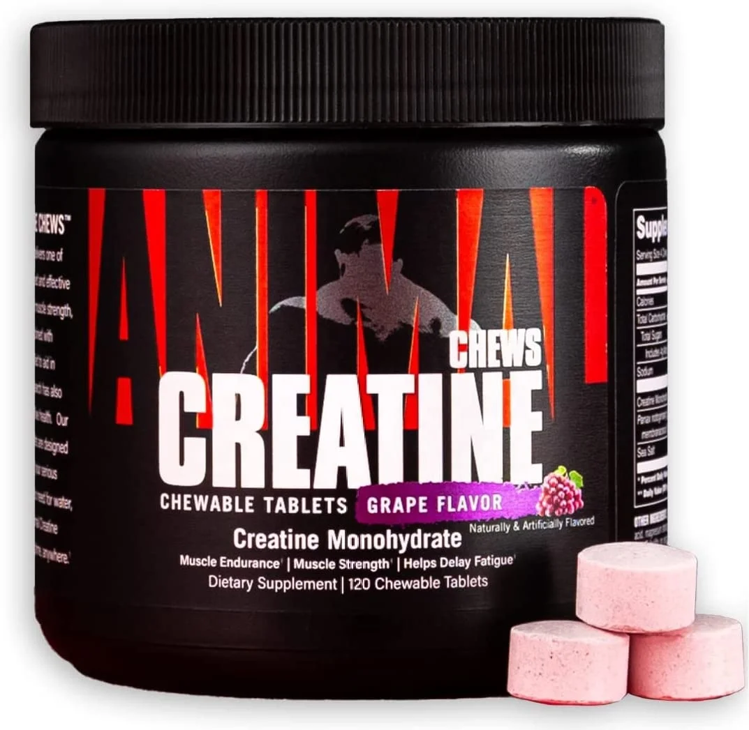 Creatine Chews Tablets Enhanced Energy Creatine Monohydrate Pre Workout ...