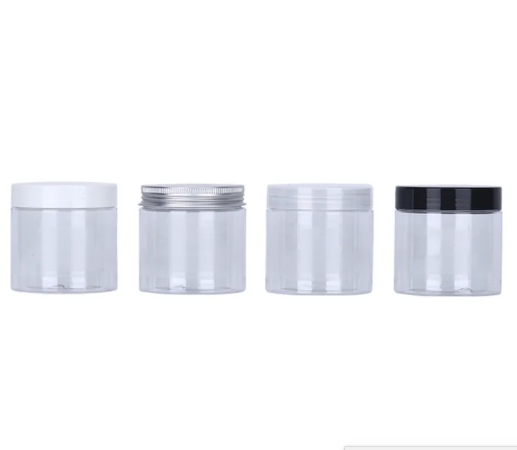 Factory Ruipack 120g Transparent Pet Plastic Jar,Screw Cap And Inner ...