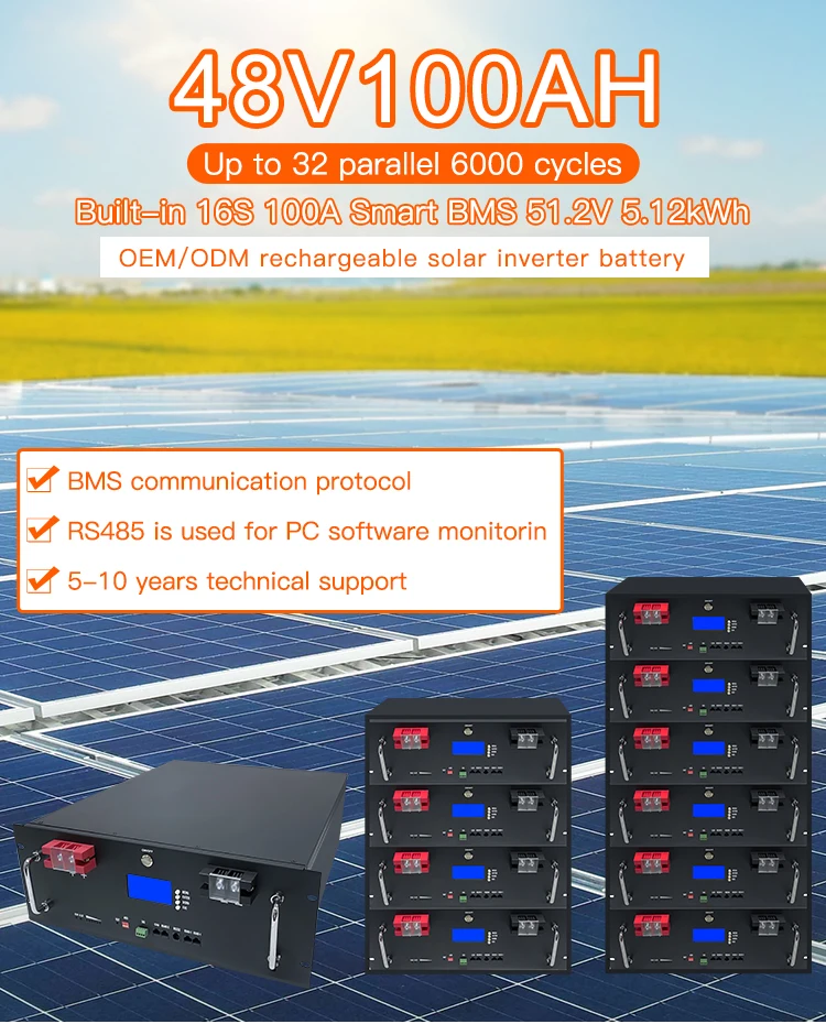 48v Rack Mounted Lithium Ion Batteries Grade A Cells 48v 100ah 200ah ...