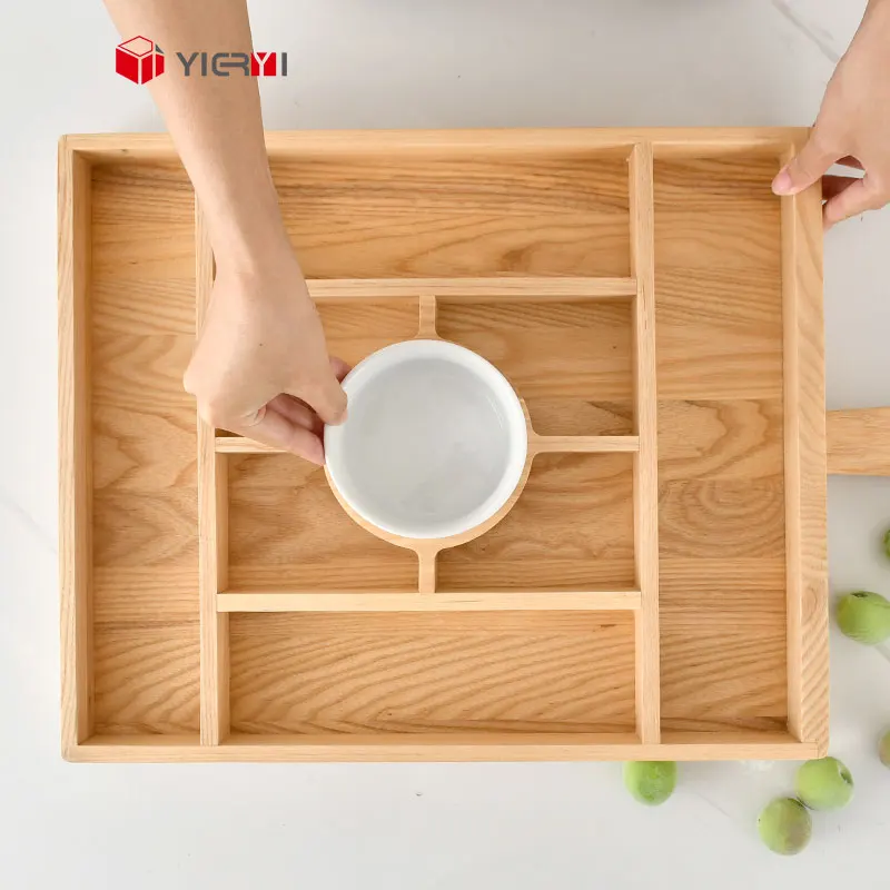 Acacia Ash Wood Kitchenware - Eco-Friendly Serving Trays