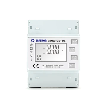 Sdm630mct-ml-tcp Ethernet 4 Channels Modbus Tcp/ip Energy Meter - Buy ...