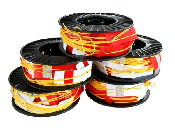 Reflective Safety Warning Flag Line Rope Traffic Bunting Line - Buy ...