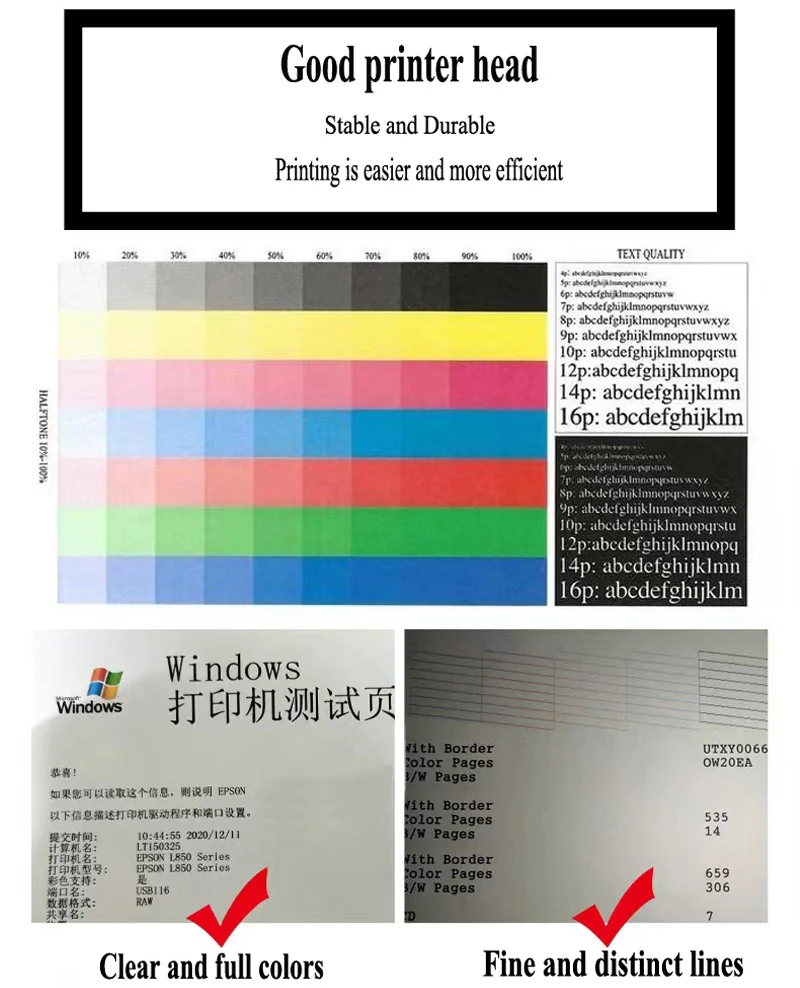 Original New L8050 Printhead for Epson EcoTank Printers - Fits L8050 ...