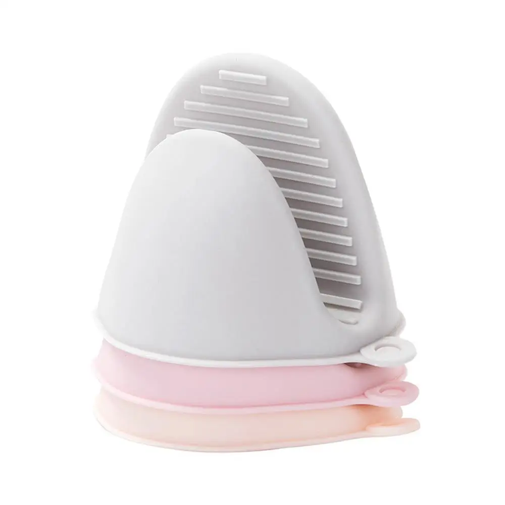 Hot Easy Cleaned Microwave Oven Mitt Non-slip Glove Silicone Hand ...