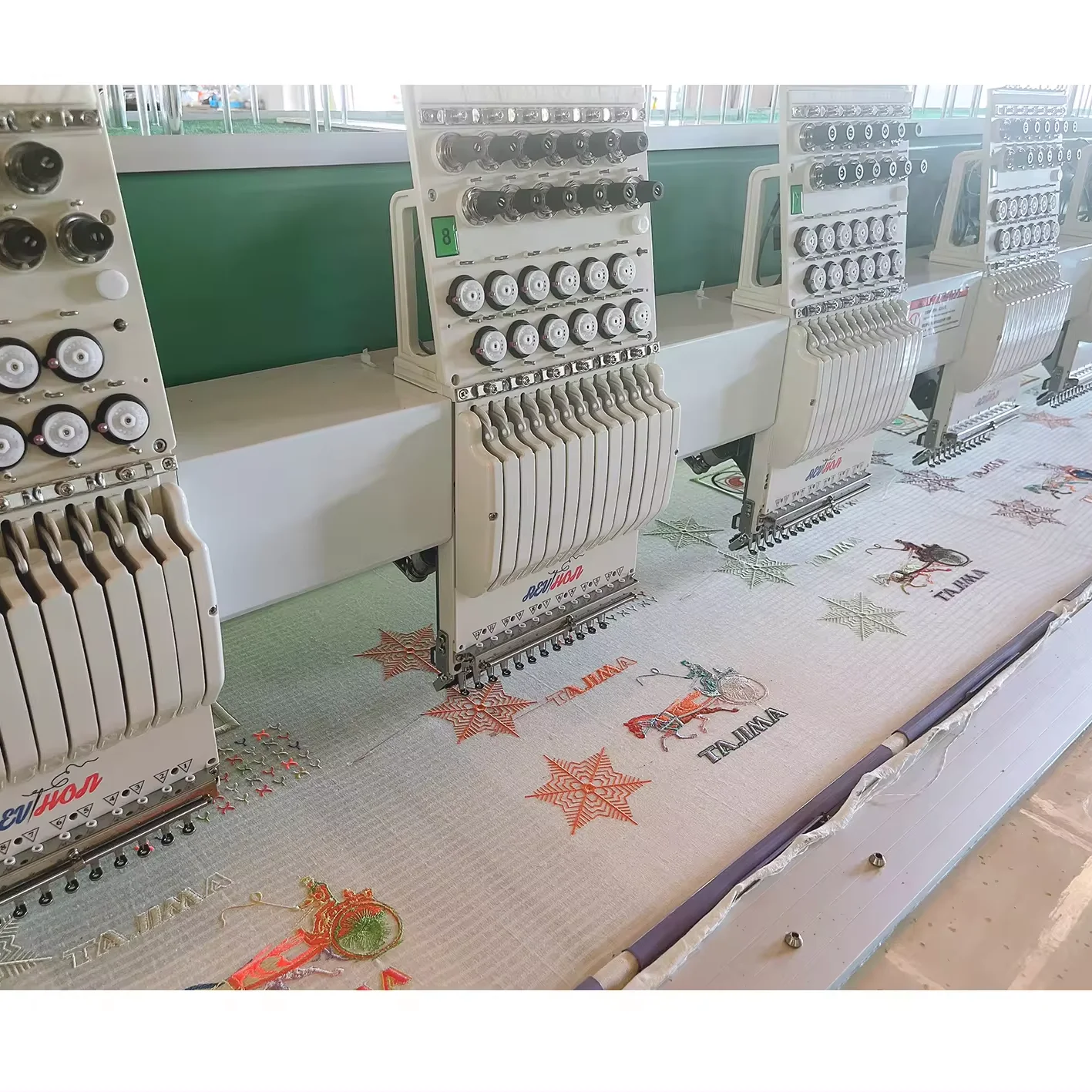 12 Head Portable Operation And Precision Embroidery Machine With ...