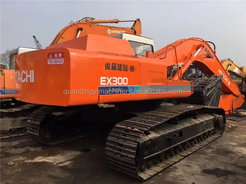 30 Ton Used Hitachi Excavator Ex300 Original Japan Second-hand Crawler ...