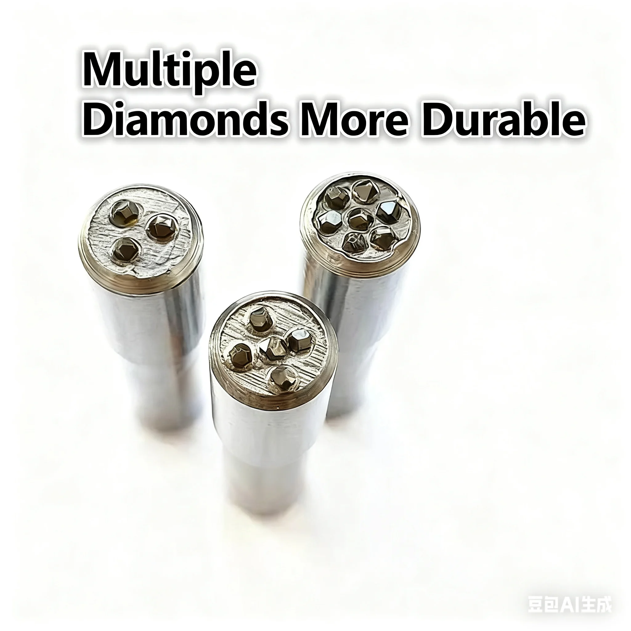 Multi-Point Square Natural Diamond Dressing Tool OEM Hand Diamond ...
