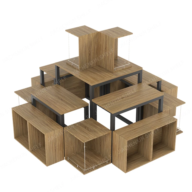 Modern Scene Shelves Supermarket Convenience Store Promotional Display ...