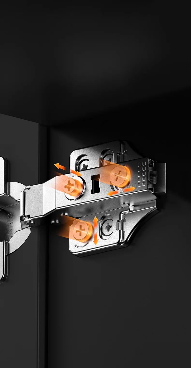 Soft Close Concealed Furniture Hinge - Garis 3D Adjustments